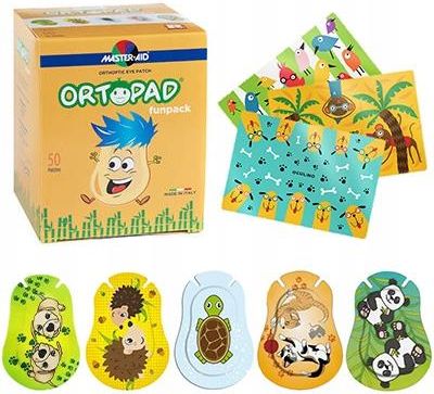 Ortopad Master Aid Happy Fun Pack Regular 50szt + Ściereczka - Opinie i ...