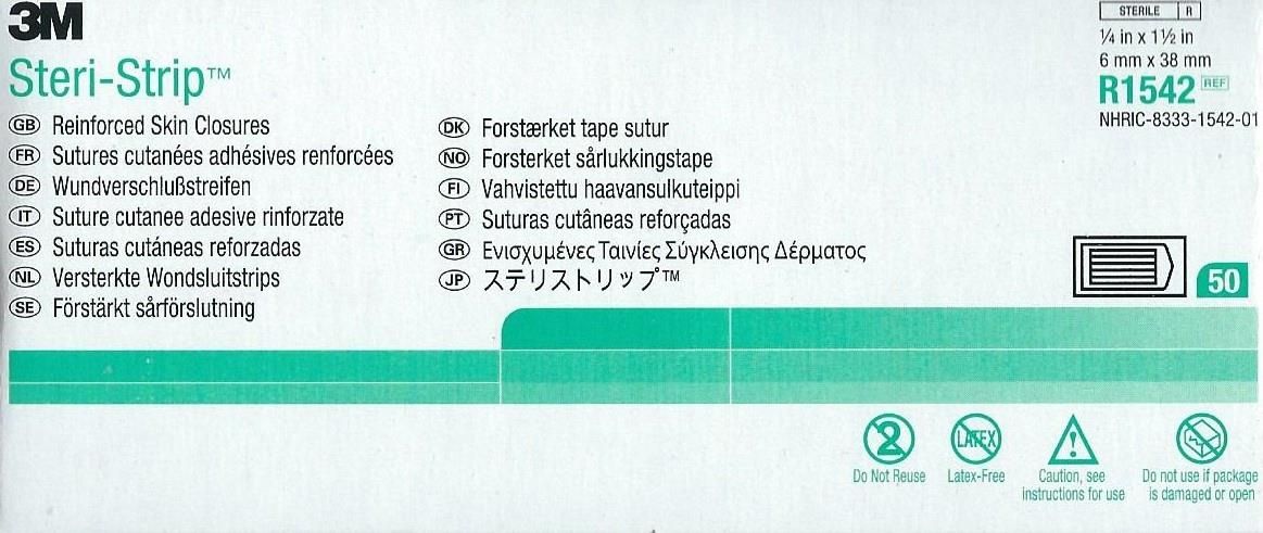 3M Steri-Strip 6X38Mm Wzmocnione Paski 300Szt (R1542) - Opinie i ceny ...