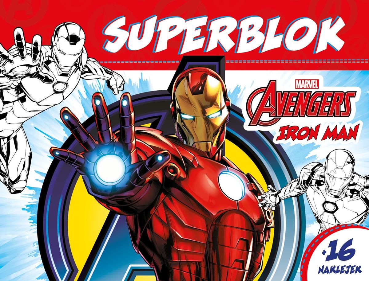 Superblok. Marvel Avengers Iron Man - Ceny i opinie - Ceneo.pl