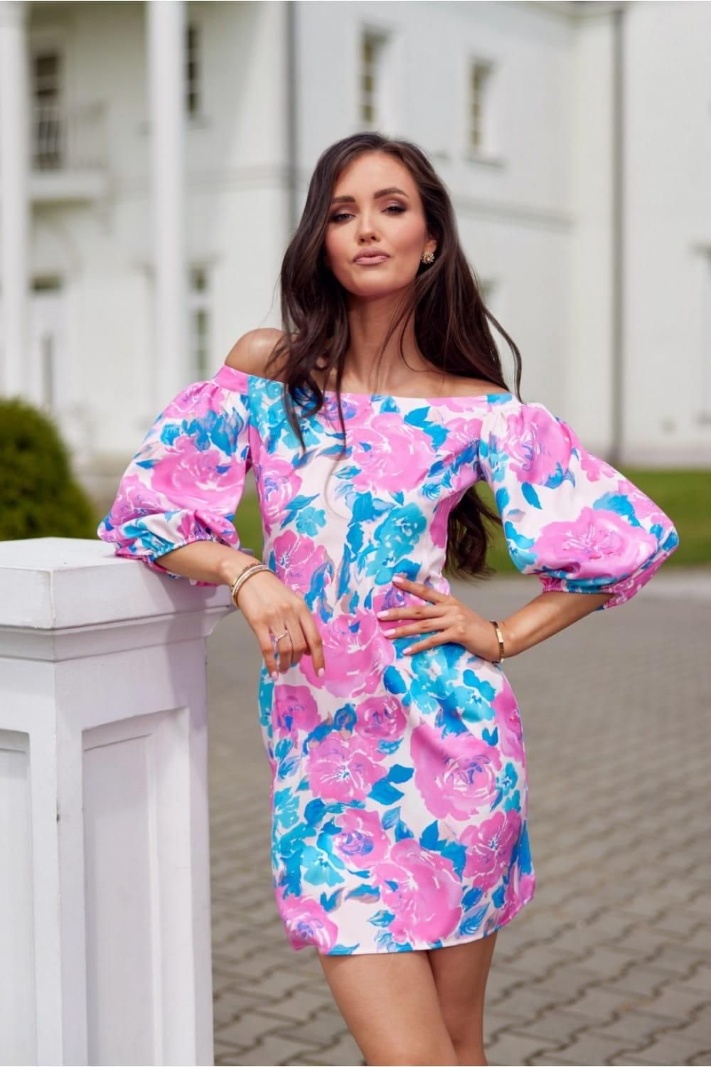 Sukienka Model SUK0393 E33 Multicolor - Roco Fashion - Ceny i opinie ...