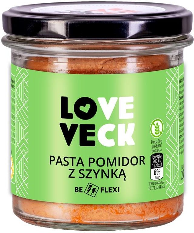 Smak Górno Love Veck Pasta Z Szynką I Pomidorem Bezglutenowa 250g ...