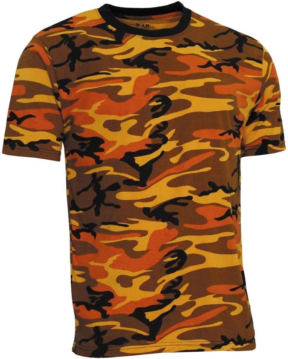Koszulka US Streetstyle orange-camo pomarańczowa 140-145 g 3XL - Ceny i ...