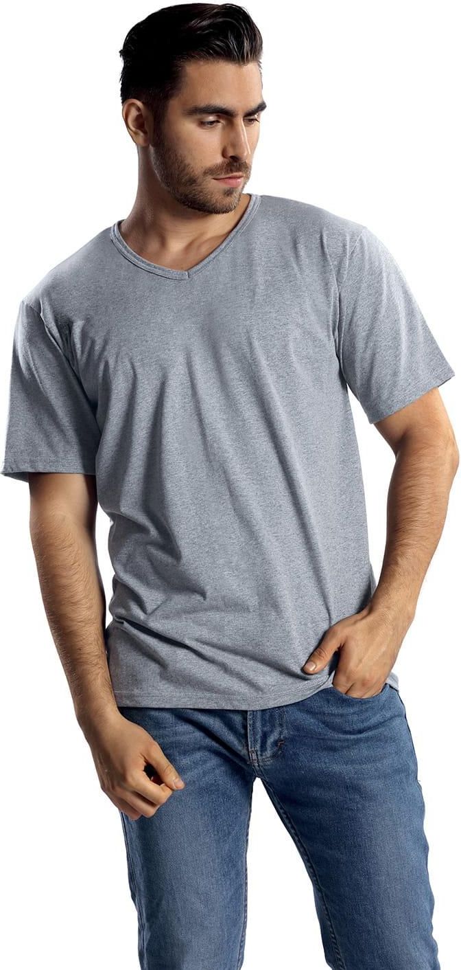 T-shirt Męski Model F5571 Grey - Lorin - Ceny i opinie - Ceneo.pl