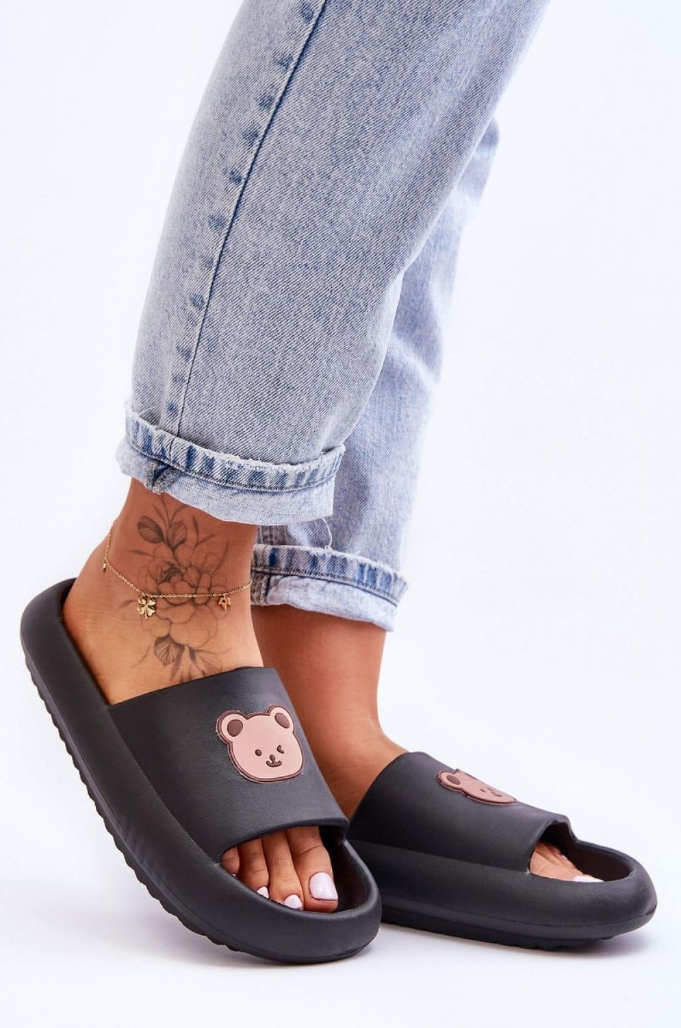 Sandał Klapki Model Lia BG-130 Black - Step in style - Ceny i opinie - Ceneo.pl