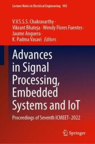 Advances in Signal Processing, Embedded Systems and IoT - Literatura obcojęzyczna - Ceny i ...