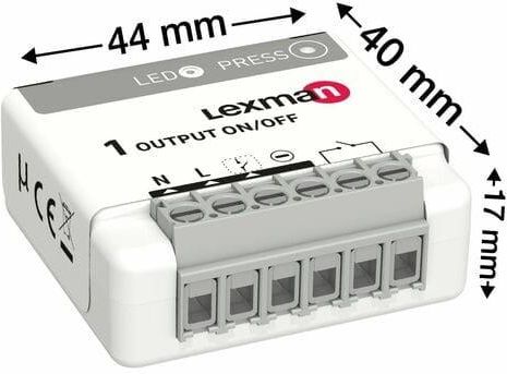 Gniazdo elektryczne Lexman Moduł Zdalnego Sterowania On/Off Enki ...
