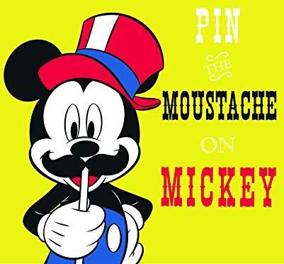 Komar Disney Obraz Ścienny Od Mickey Mouse Moustache Pokój Dziecięcy ...