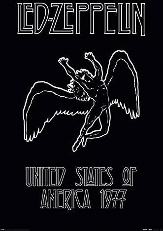 Close Up Plakat Led Zeppelin Icarus B07Mtrkfwm - Opinie i atrakcyjne ...