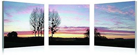 Domodeko D4491 Obraz Cyfrowy 50X50X10 Cm Drewno / Wielokolorowe ...