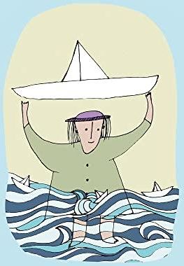 Komar Paper Ship 50X70 Cm Komar Obraz Ścienny Plakat Druk Artystyczny ...