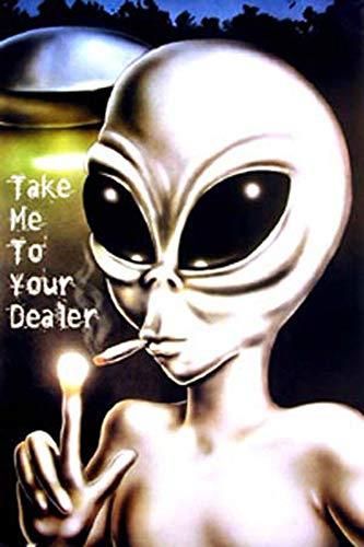 Empireposter Aliens Take Me To Your Dealer Ii Rozmiar Cm) Ok. 64X90 ...