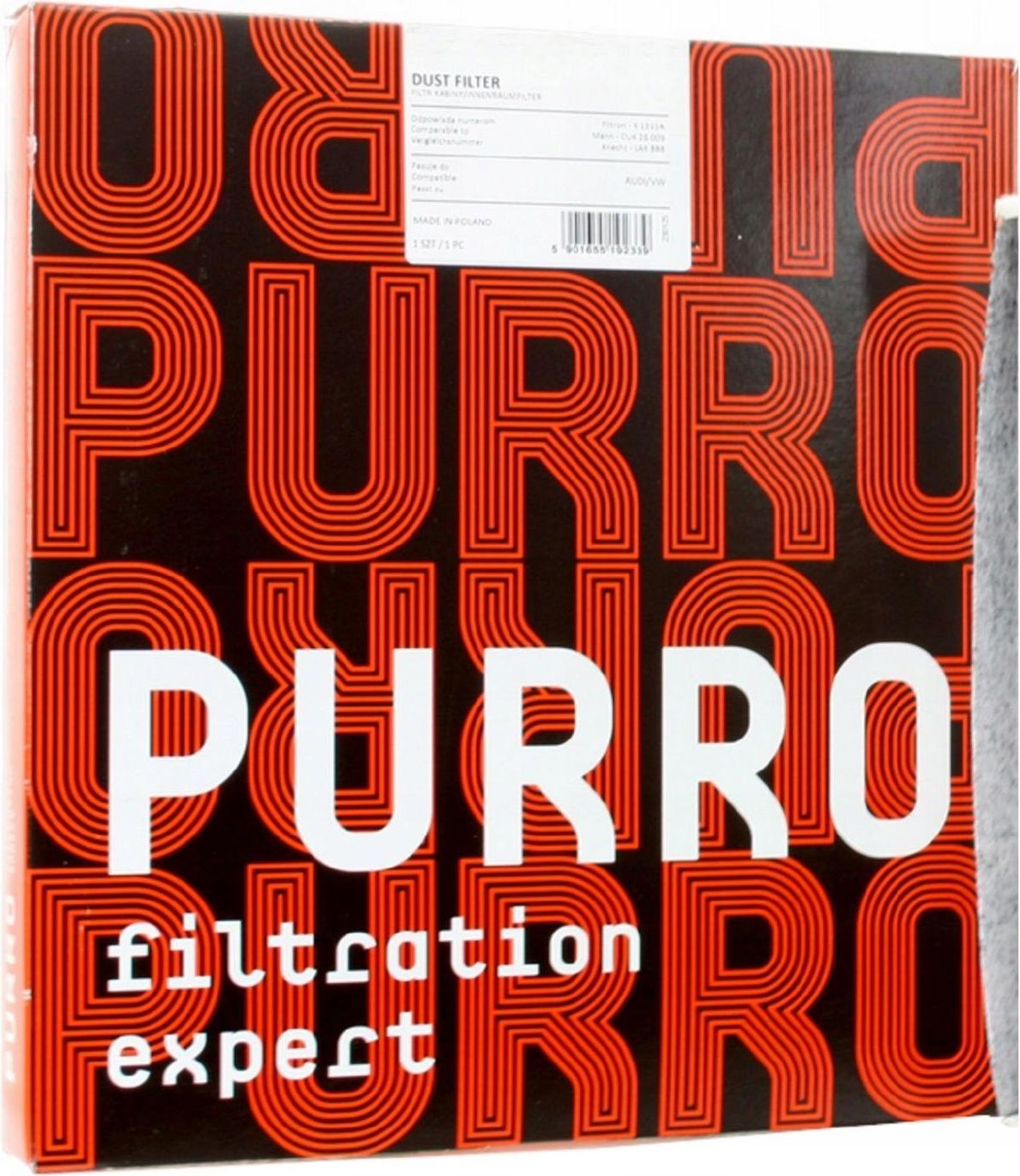 Filtr powietrza Purro PUR-PA5004 - opinie i ceny na Ceneo.pl