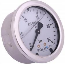 Polmo Manometr Glicerynowy M63 0-25 Bar Tylne Przyłącze Mgh63Kg14T25P - Opinie i ceny na Ceneo.pl