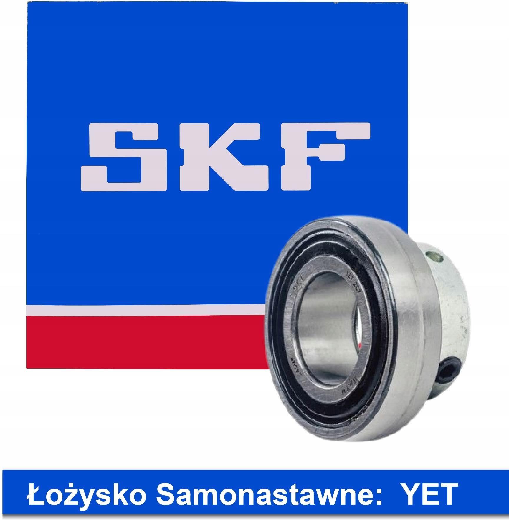 Skf Łożysko Samonastawne Yet203 Yet203Skf - Opinie i ceny na Ceneo.pl