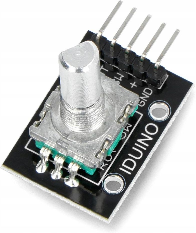 Iduino Czujnik Obrotu Impulsator Enkoder Z Przyciskiem (SE055) - Opinie i ceny na Ceneo.pl