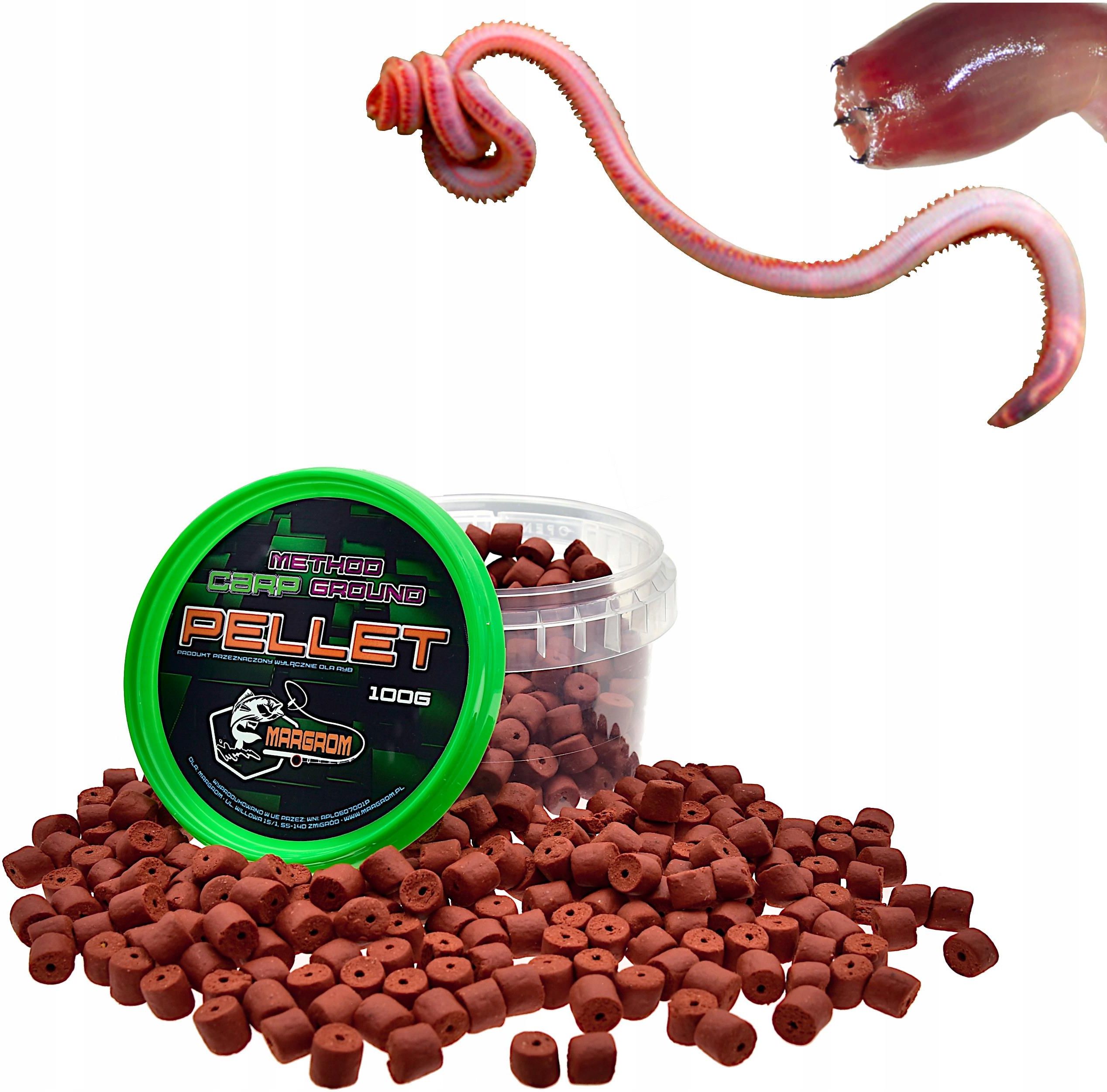 Margrom Pellet Haczykowy Margrom 8Mm 100G Bloodworm ...