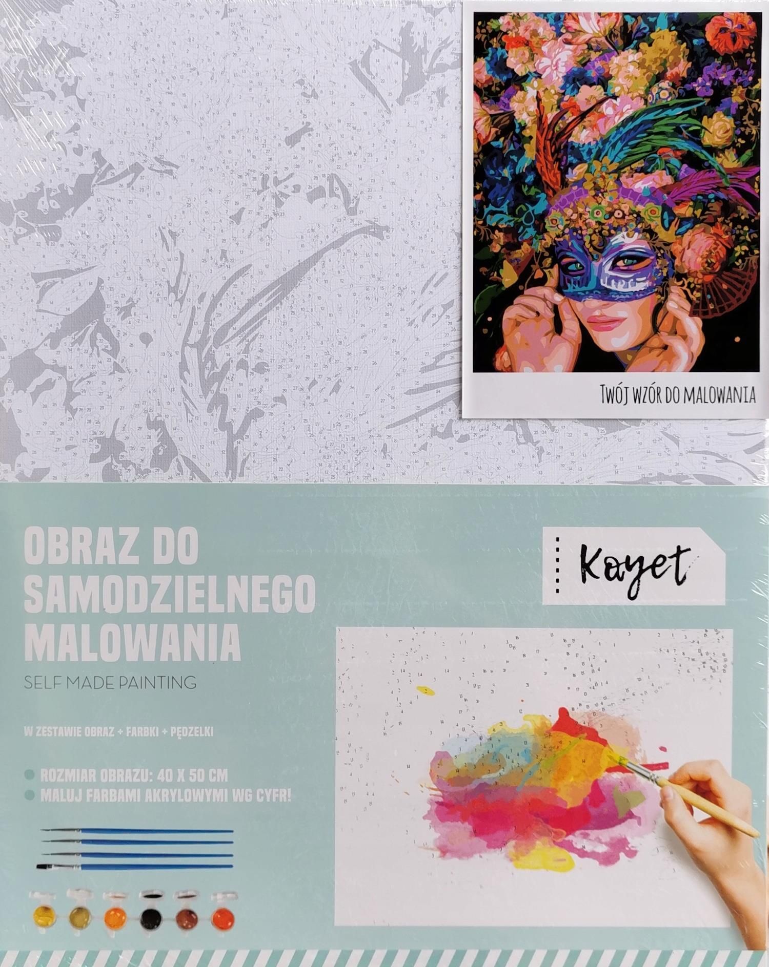 Kayet Obraz Do Samodzielnego Malowania 40X50 MASKA - Ceny i opinie ...