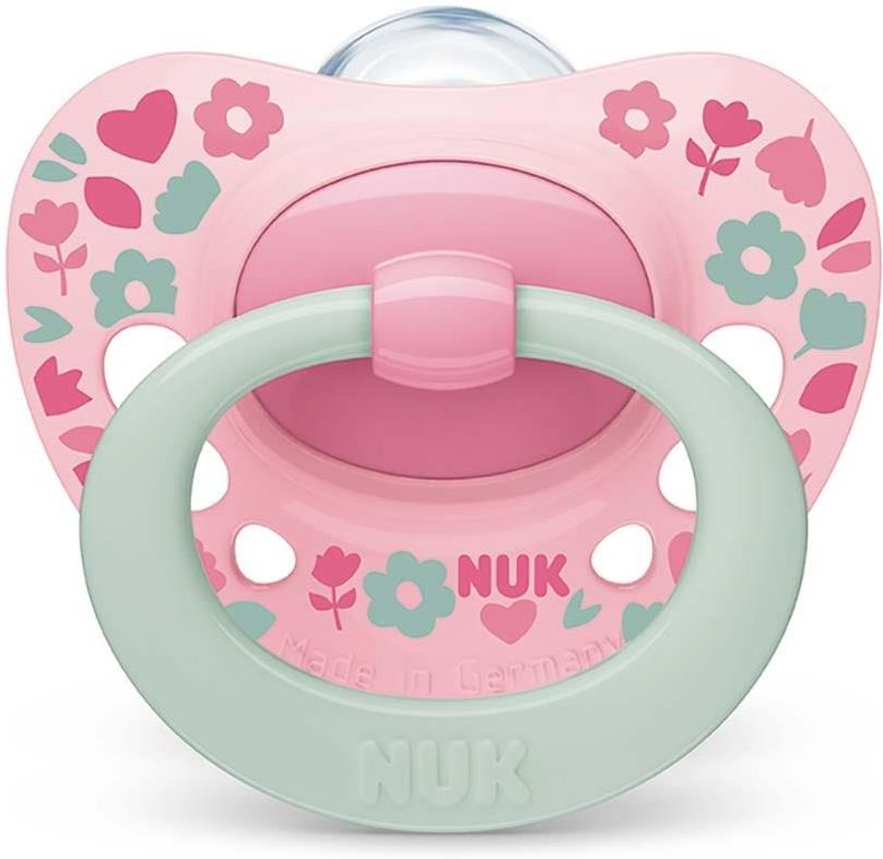 NUK Signature silikonowy 18-36M różowy 1 szt. - Ceny i opinie - Ceneo.pl