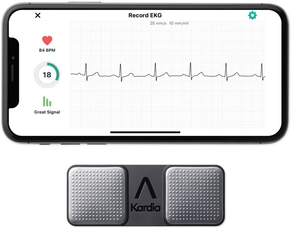 Drobne akcesoria medyczne KardiaMobile aparat, holter EKG w smartfonie ...