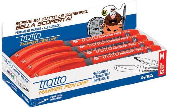 Lyra Marker Permanentny Z Tuszem Na Bazie Alkoholu Czerwony 806902 ...