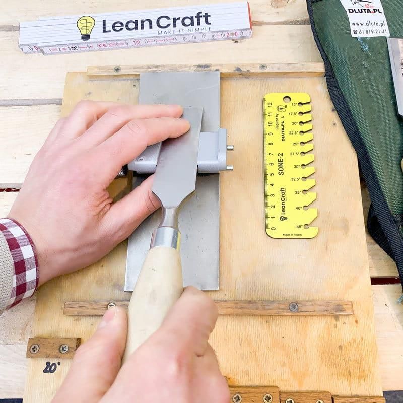 Leancraft Przyrząd Do Pomiaru Kąta Fazy Dłut Z Magnesem Wskaźnik Sone2 ...