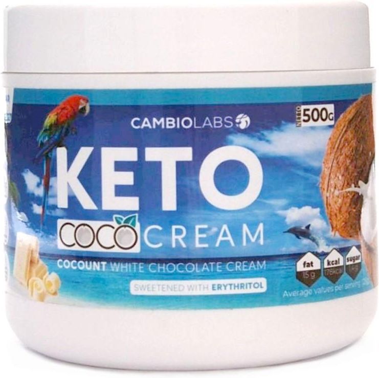 Cambio Labs Top Fit Keto Krem O Smaku Kokosa I Białej Czekolady Coco ...