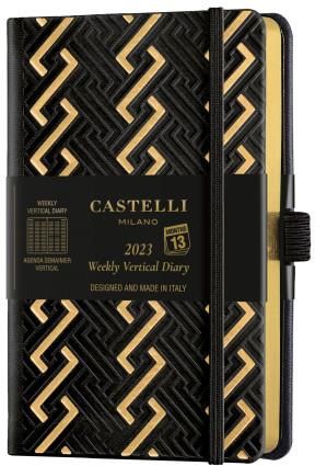 Agenda 2023 semainier vertical poche C&G romans gold - Literatura ...