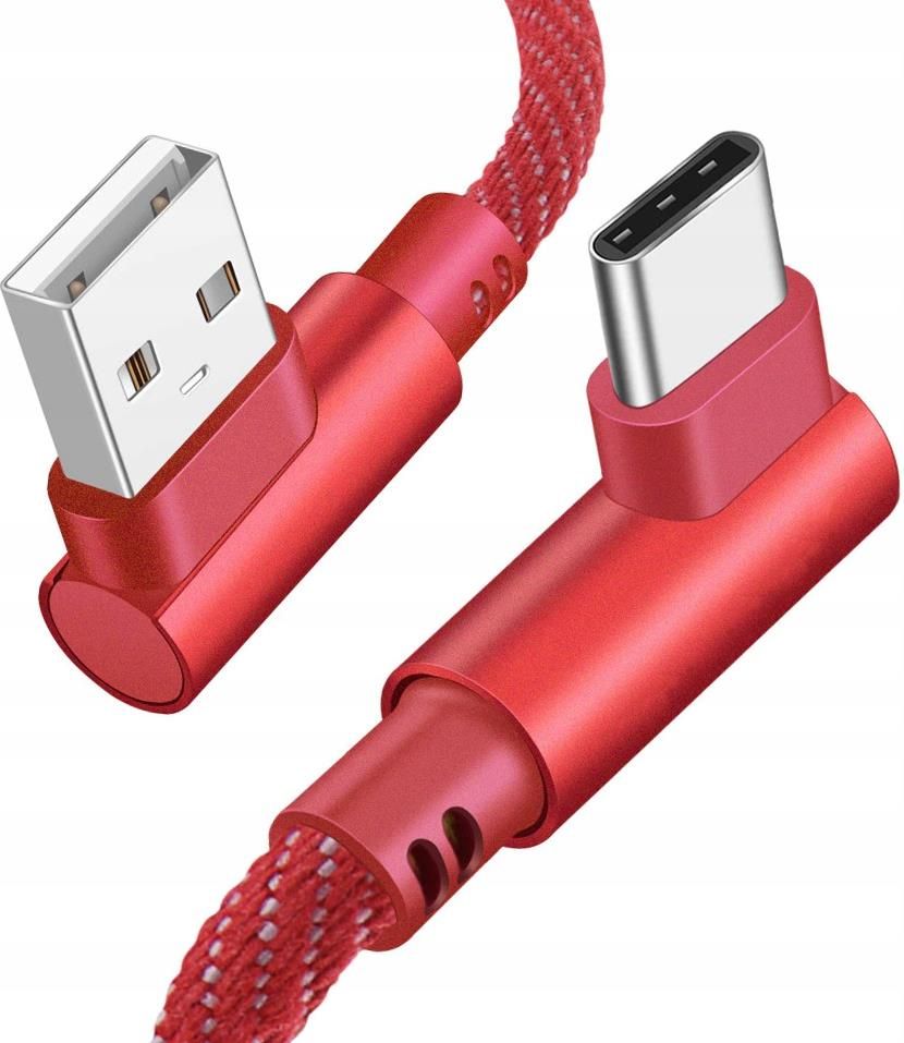 Case Kabel Usb C Szybkie Ładowanie Długi 2M Kątowy 90° - Kable - Opinie ...