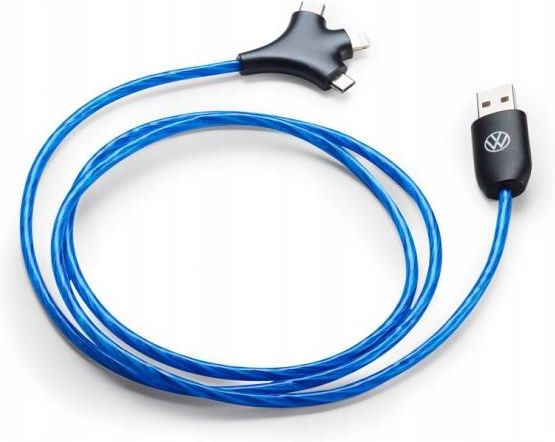 Volkswagen Kabel Usb Usb C Microusb Lightning Vw 1 2 M - Kable - Opinie ...