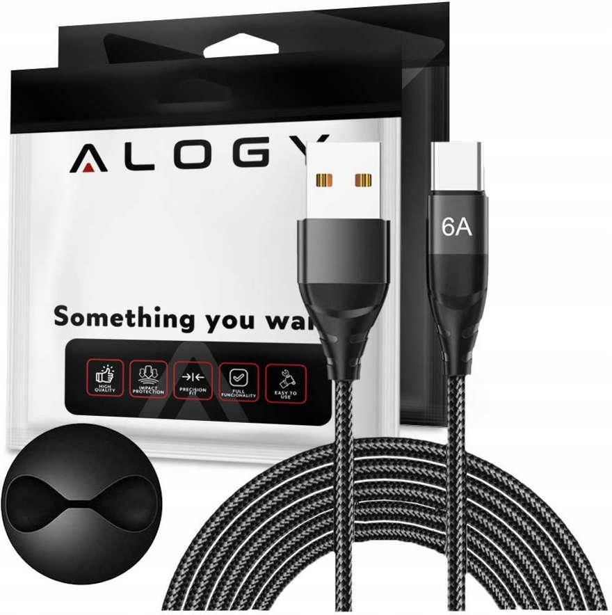 Alogy Kabel Oplot Usb Usb C 6A 2M Organizer - Kable - Opinie i ceny na ...