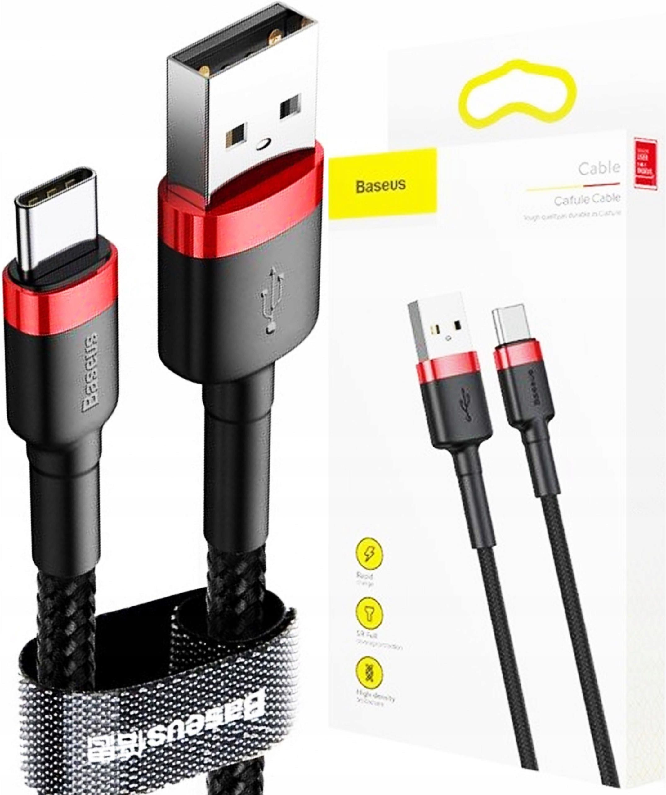 Baseus Kabel Usb C Typu C Quick Charge 3 0 3A 1M - Kable - Opinie i ...