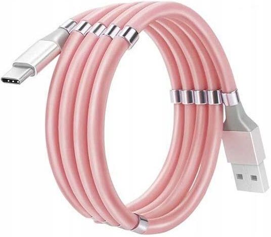 Cute Cases Kabel Skręcany Magnetyczny Usb Lightning Różowy - Kable ...