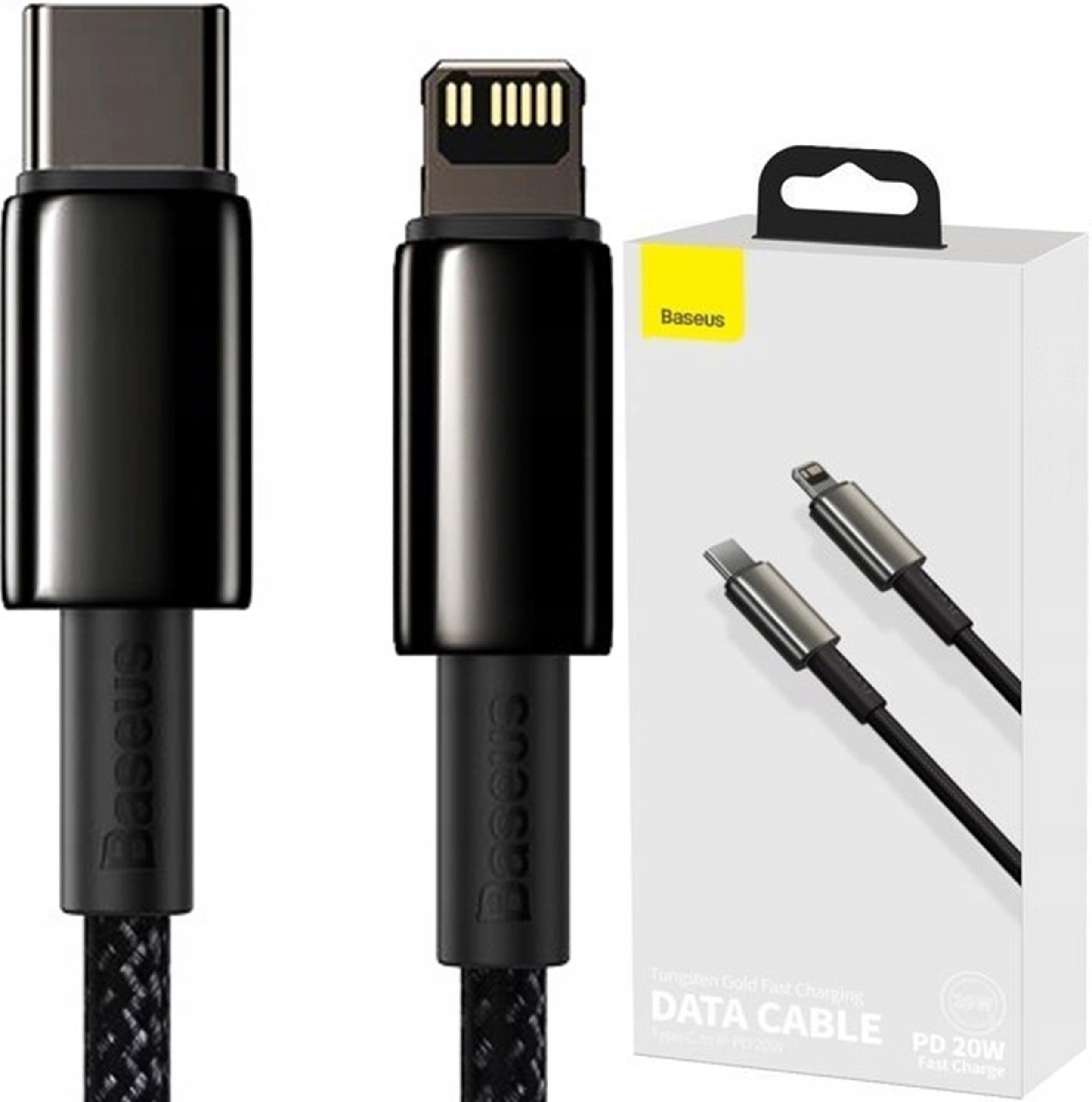 Baseus Kabel Usb C Lightning Power Delivery 20W 1M - Kable - Opinie i ...