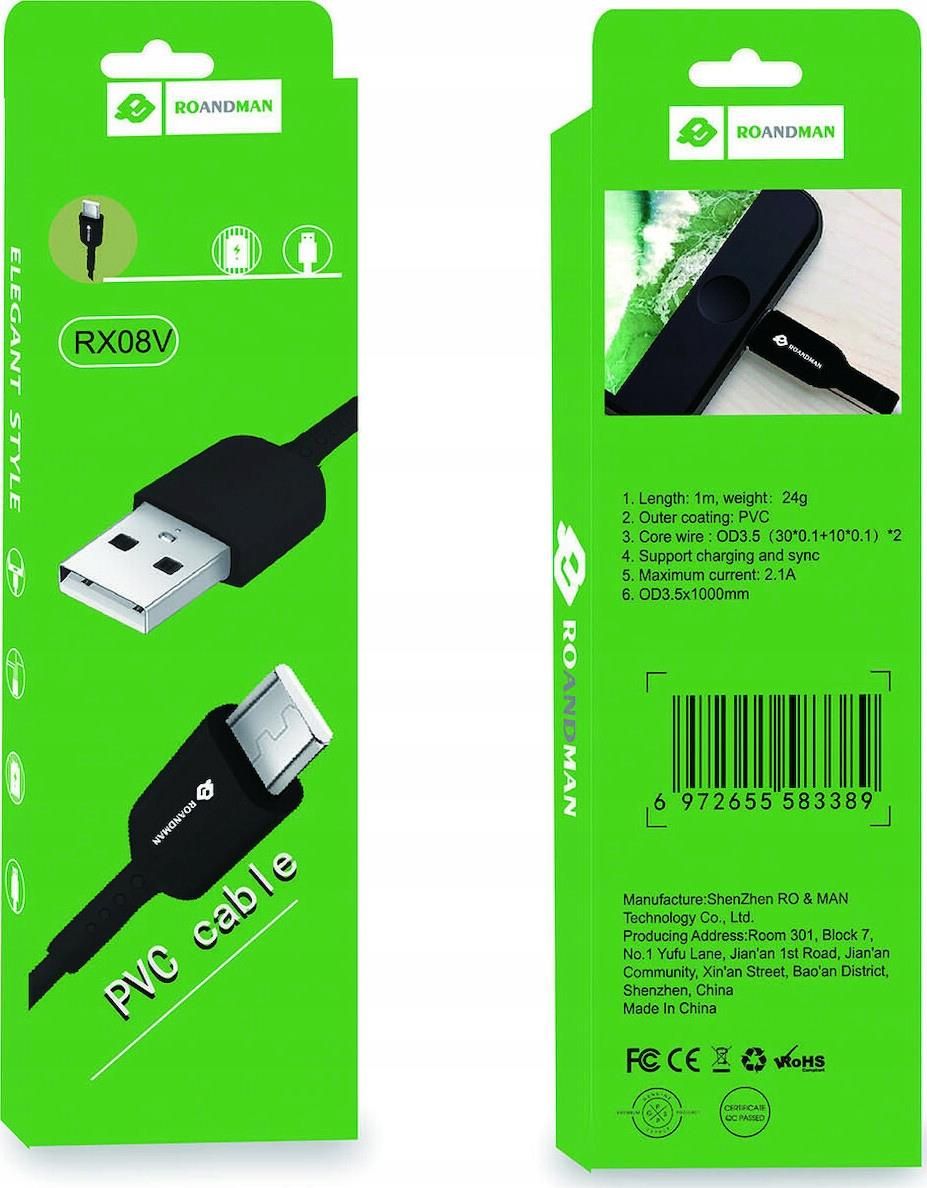 Itel Kabel Rx08V Usb Micro Do Samsung Huawei 2 1A 1M - Kable - Opinie i ...