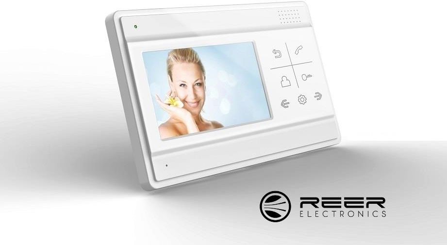 Videofon Reer Videodomofon 4,3 Cala Design Video Domofon - Opinie i ceny na Ceneo.pl