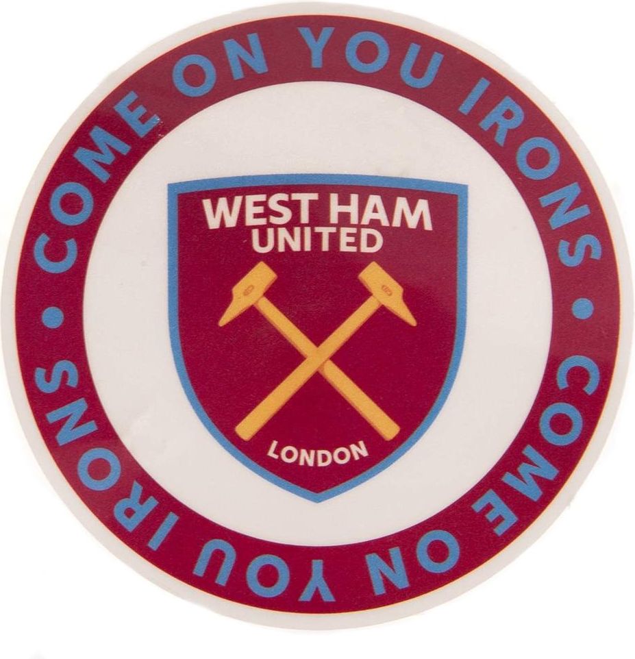 West Ham United Naklejka Single Car Sticker Coyi - Ceny i opinie - Ceneo.pl