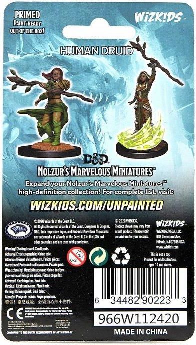 WizKids Dungeons & Dragons D&D Nolzur's Marvelous Miniatures Female ...