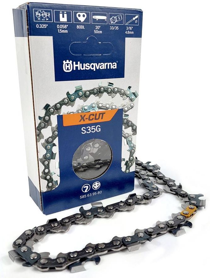 Łańcuch tnący Husqvarna S35G .325 1,5 mm 80 ogniwa (5856395-80) - opinie i ceny na Ceneo.pl
