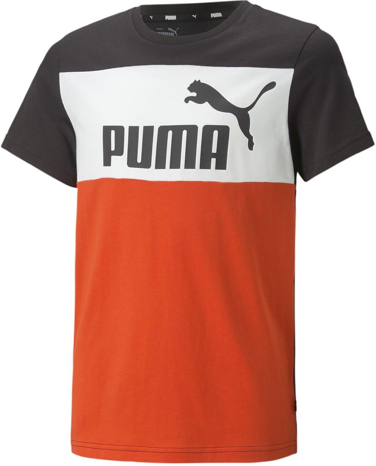 Koszulka chłopięca Puma ESS Block czerwona 84612757 - Ceny i opinie ...