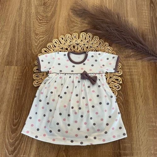 Mamatti Sukienka dziecięce krótki rękawek Groszki - Ceny i opinie ...