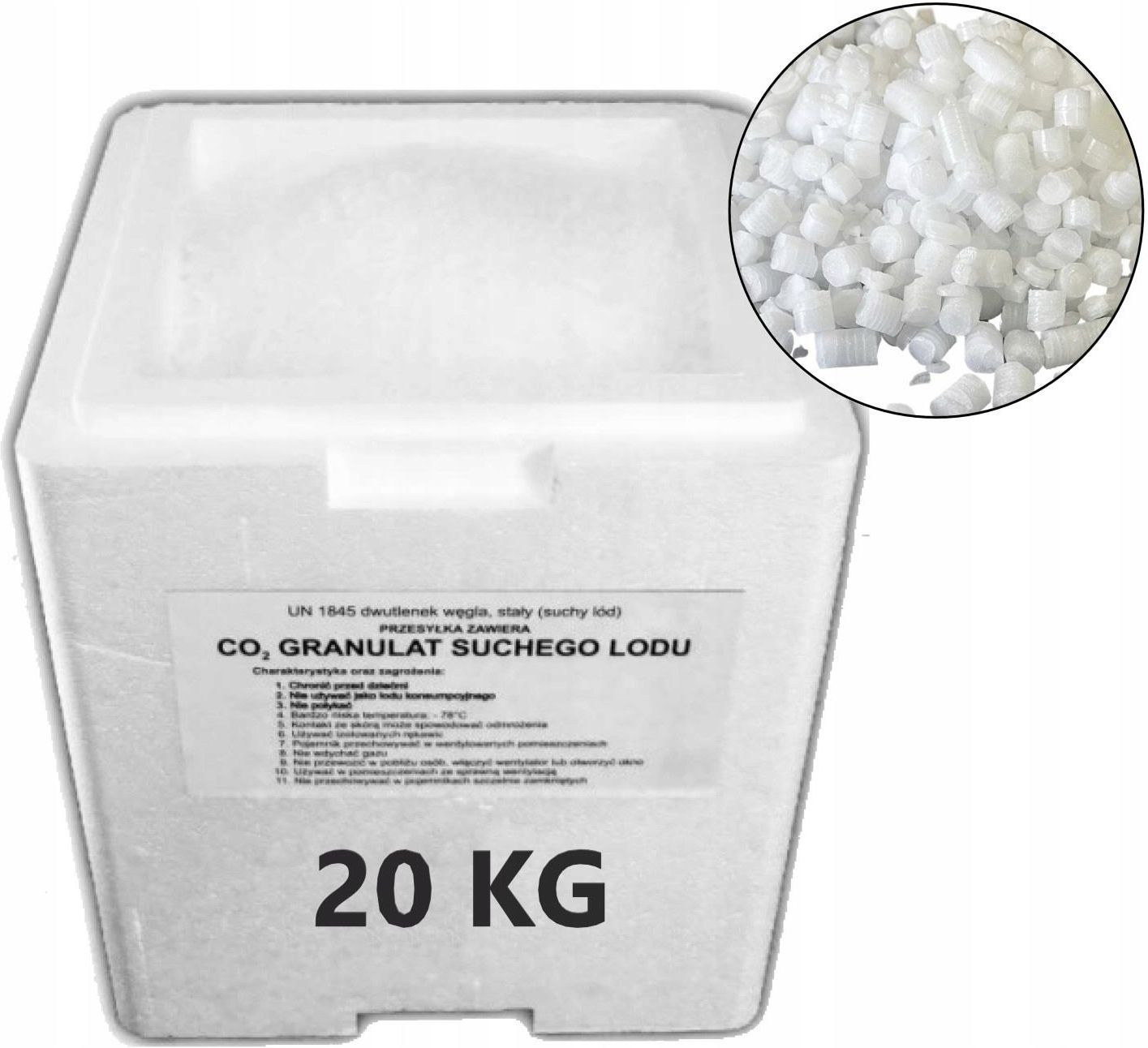 Suchy Lód Na Wesele 16mm 20 Kg Thermobox - Ceny i opinie - Ceneo.pl