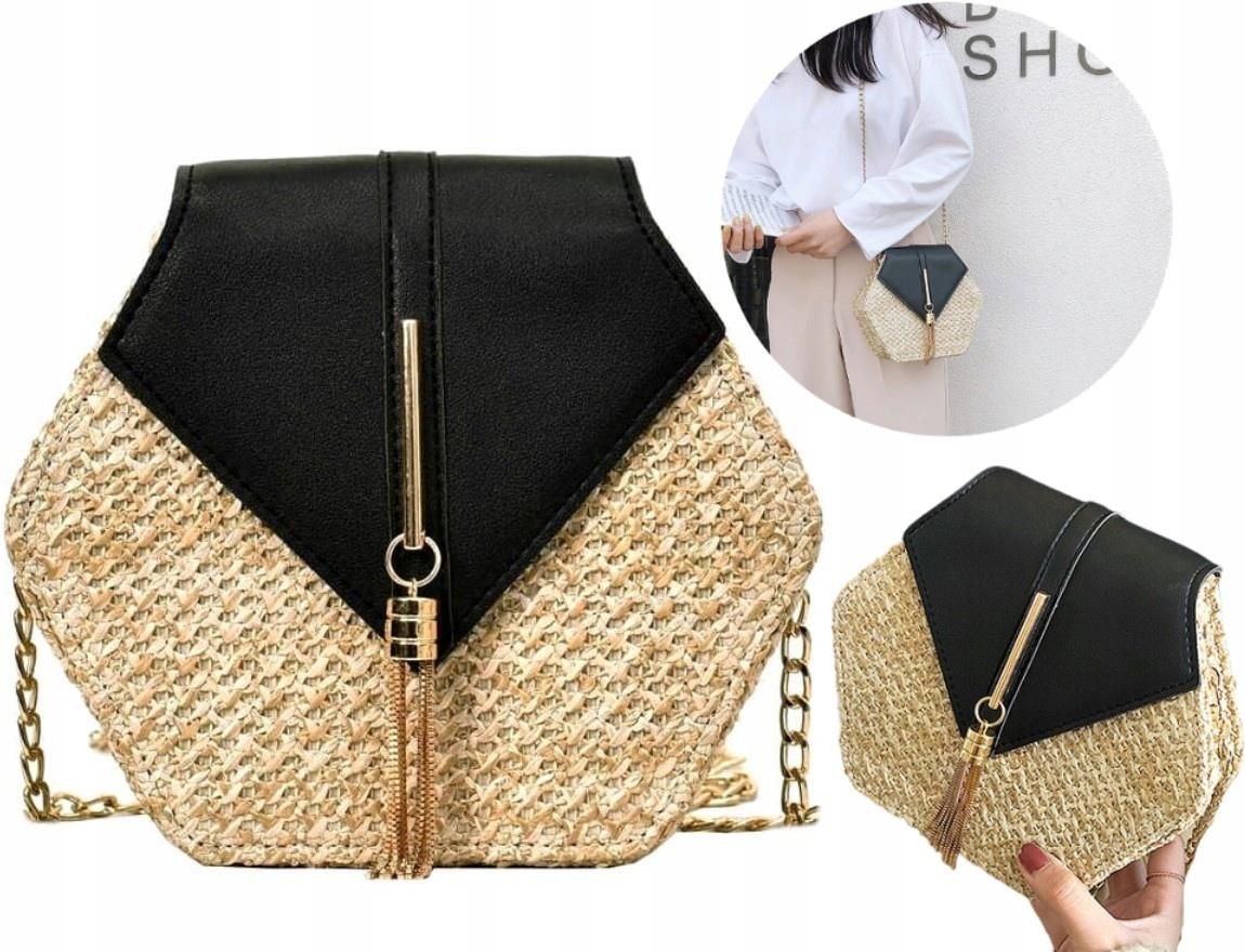 Torebka mała na ramie kuferek listonoszka boho - Ceny i opinie - Ceneo.pl