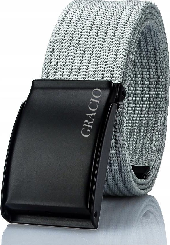 Pasek Męski Polski 125cm szary do Spodni Gracio - Ceny i opinie - Ceneo.pl