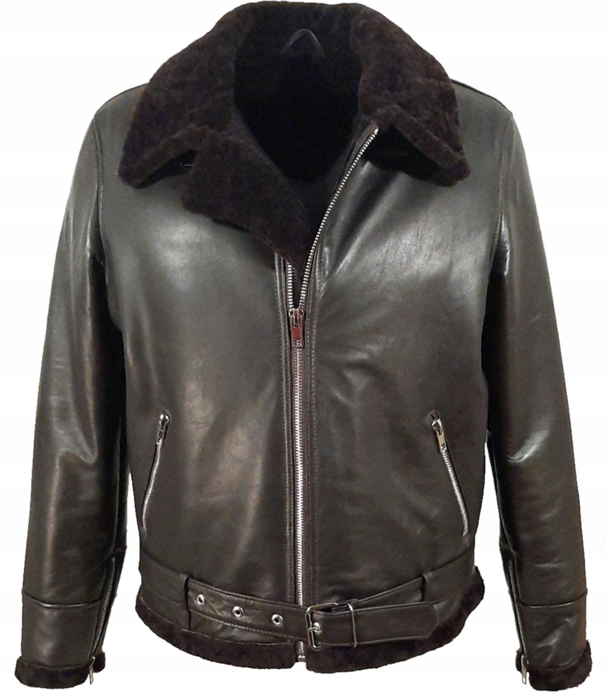 Skórzana Pilotka Męska Zimowa Kożuch 303 - Ceny i opinie - Ceneo.pl