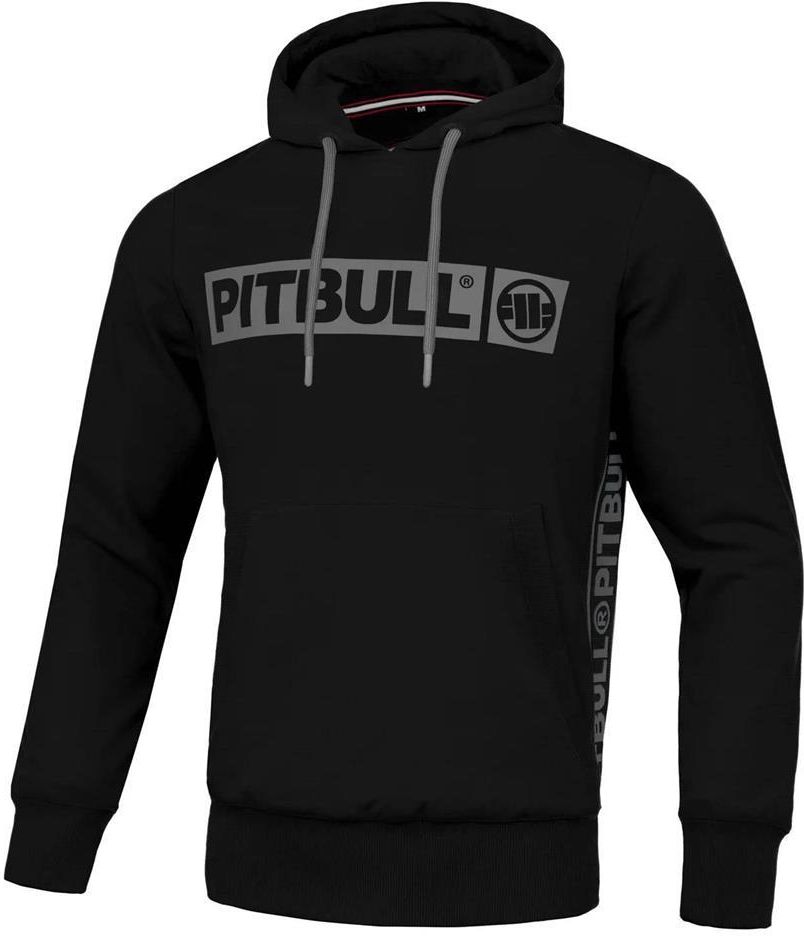 Pitbull Bluza z kapturem Terry Brighton Czarna - Ceny i opinie - Ceneo.pl