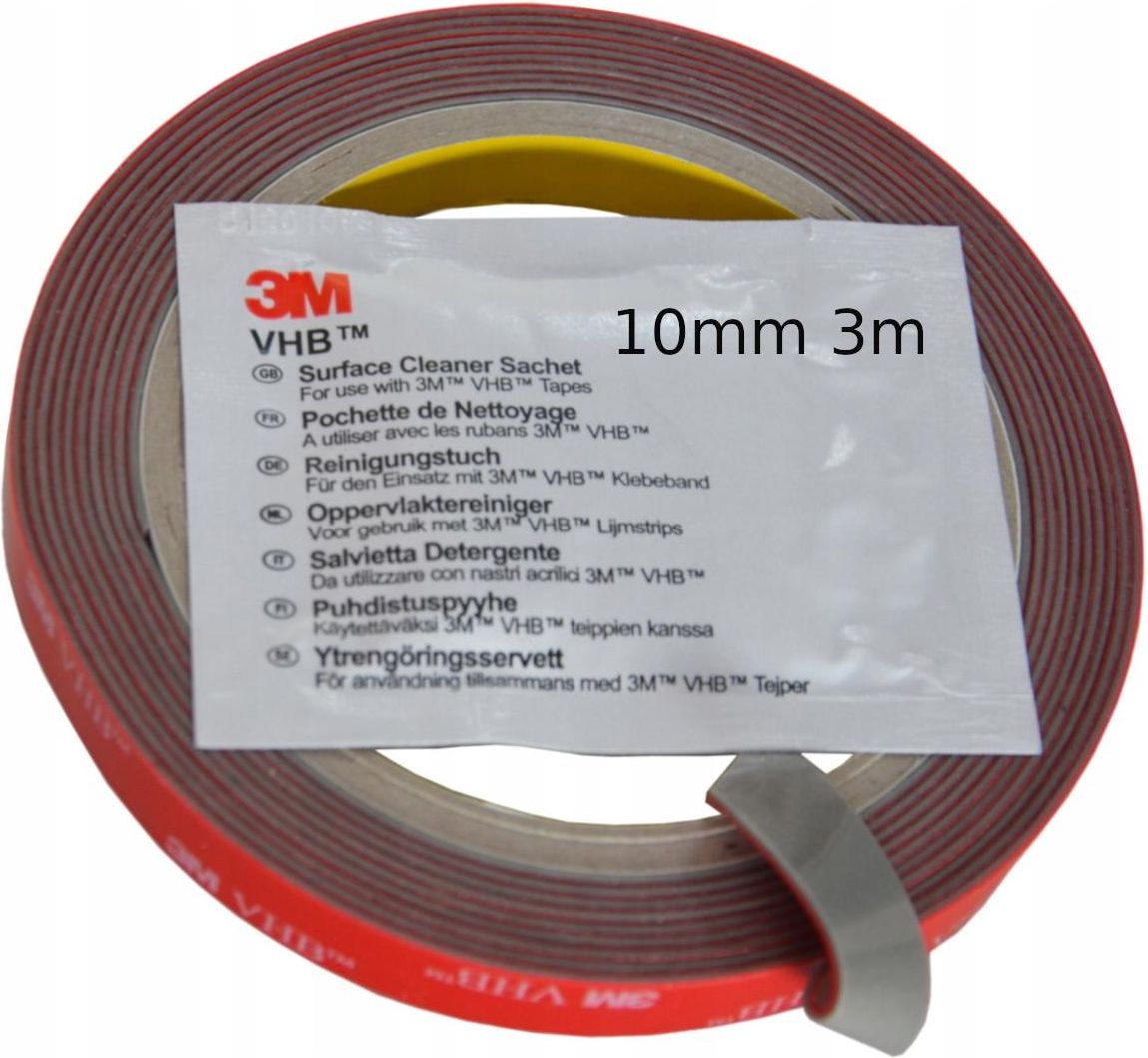 3M Vhb Gph110 Taśma Dwustronnie Klejąca 10Mm - Opinie i ceny na Ceneo.pl