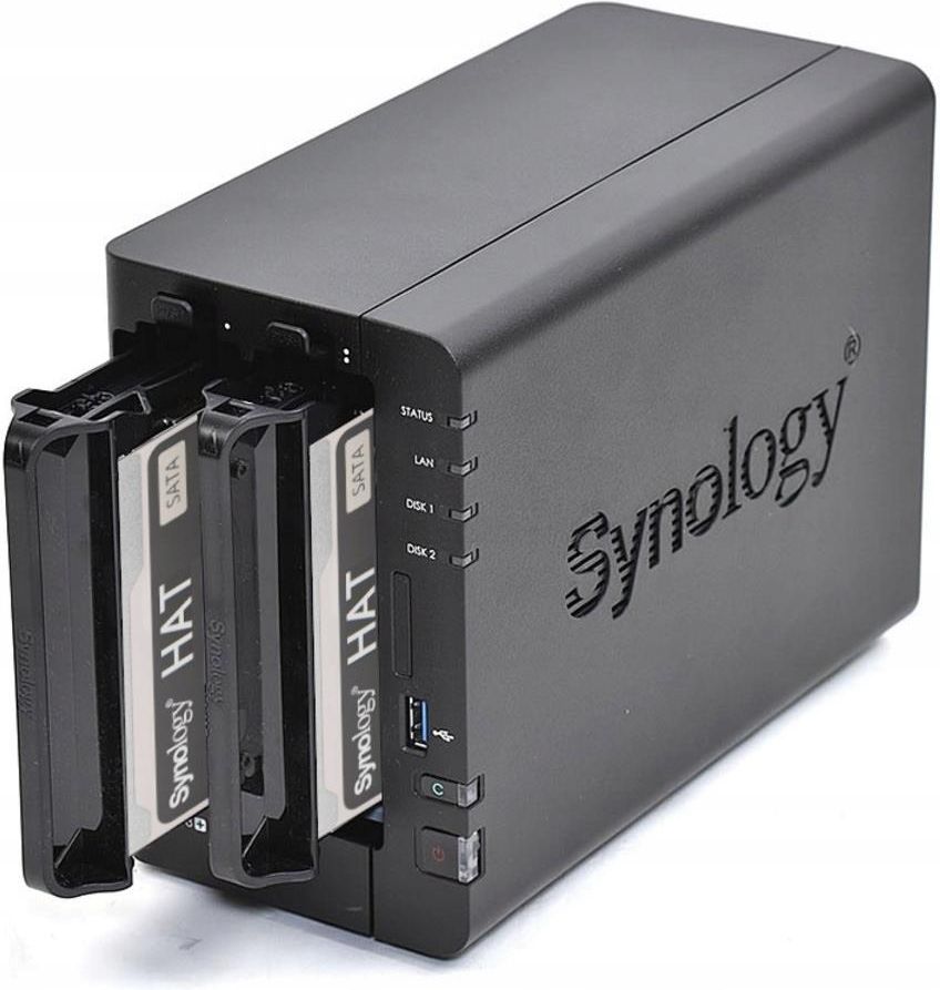 Macierz dyskowa Synology Ds220+ 2Gb 16Tb 2X Hdd 8Tb Hat5 Ser (DS220 ...