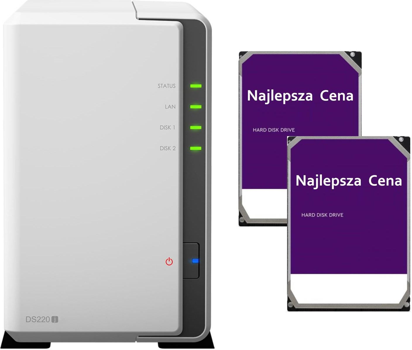 Macierz dyskowa Synology Ds220J 36 Tb 2X Hdd 18Tb Najlepsza Cena ...