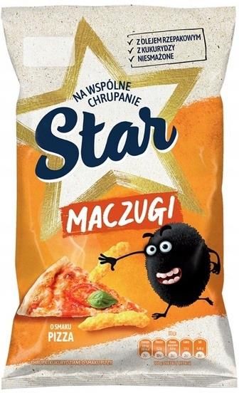 Star Chips Maczugi Chrupki Pizza 80g - Ceny i opinie - Ceneo.pl