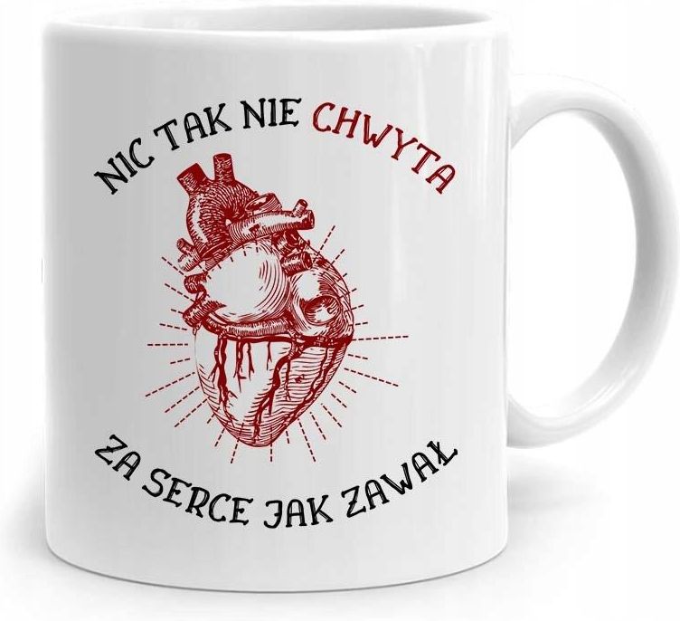 Polidraw Kubek Dla Doktora Nic Tak Nie Chwyta Za Serce (1574625554 ...